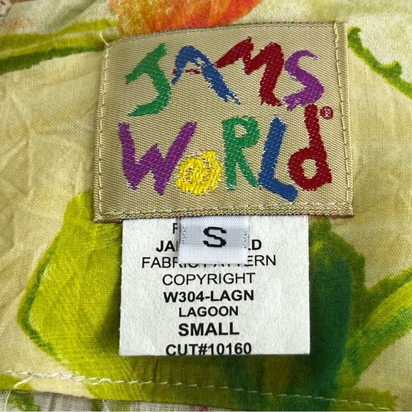 Jams World | Dresses | Vintage Jams World Lagoon Yellow Tropical ...